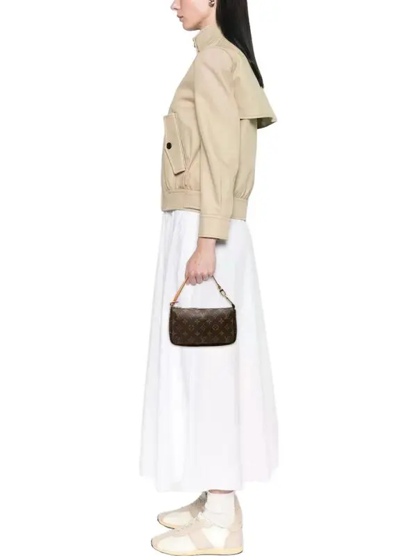 LOUIS VUITTON Monogram Pochette Accessoires Shoulder Bag - Brown