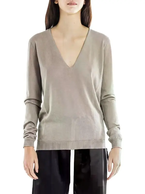 Rick Owens V-neck Sweater - Neutrals