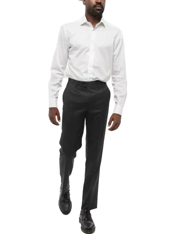 Corneliani Tailored Trousers With Belt Loops - Grey