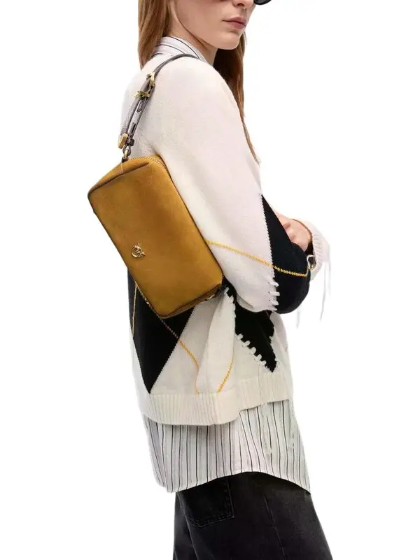 Pinko Trittico Shoulder Bag - Neutrals