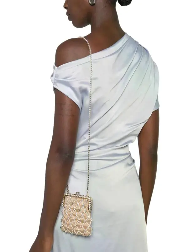 Rosantica Embellished Shoulder Bag - Gold