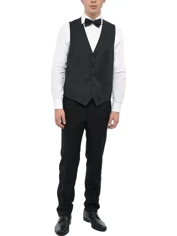 Corneliani Single-breasted Waistcoat - Grey