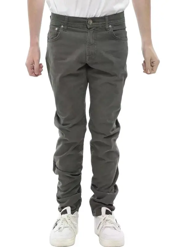 Corneliani Five-pocket Trousers - Green
