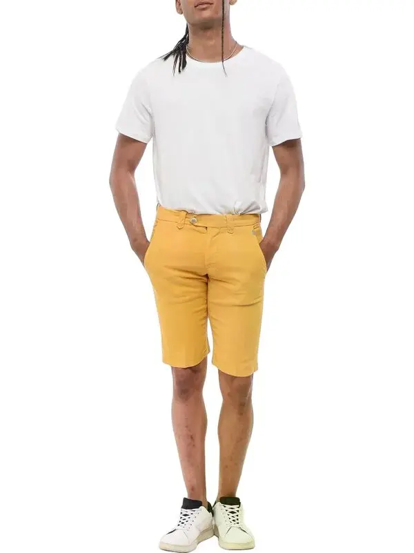 Corneliani Chino Shorts - Yellow