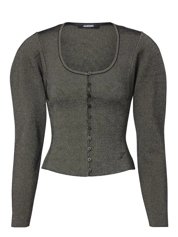 Jacquemus Sera Cardigan - Grey