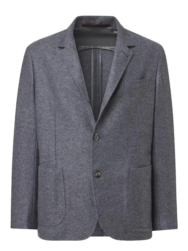 Fedeli Cashmere Blazer - Grey