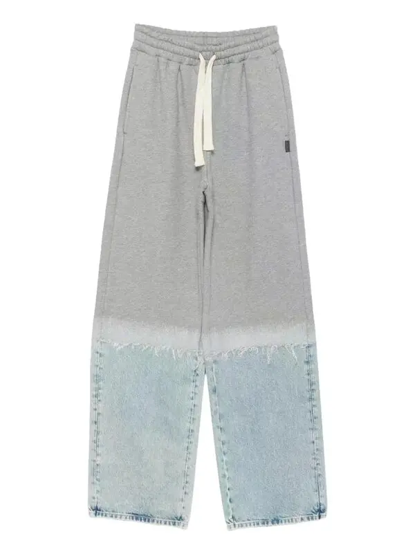 HAIKURE Field Pollock Wide Leg Track Pants - Grey
