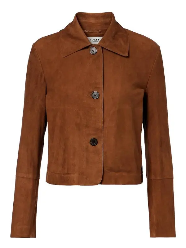 ARMA Suede Jacket - Brown