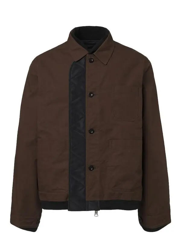 Sacai Reversible Technical Jacket - Brown