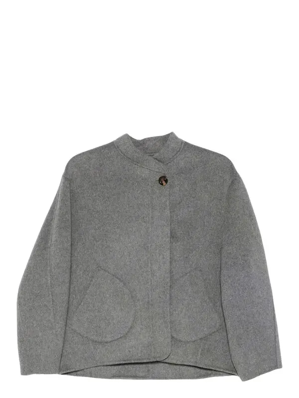 Soeur Windsor Patch-pocket Jacket - Grey