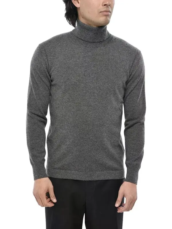 PAOLO PECORA Turtleneck Sweater - Grey
