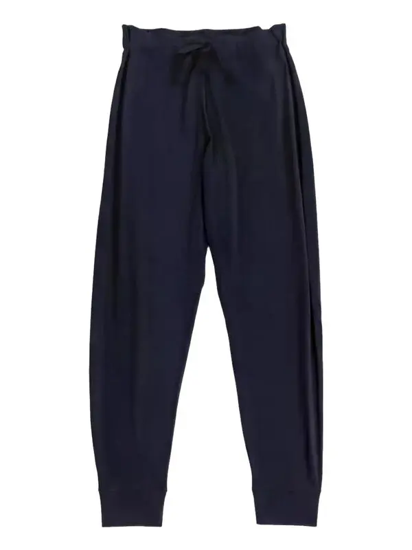 HANDVAERK Pj Drawstring-waistband Pants - Blue