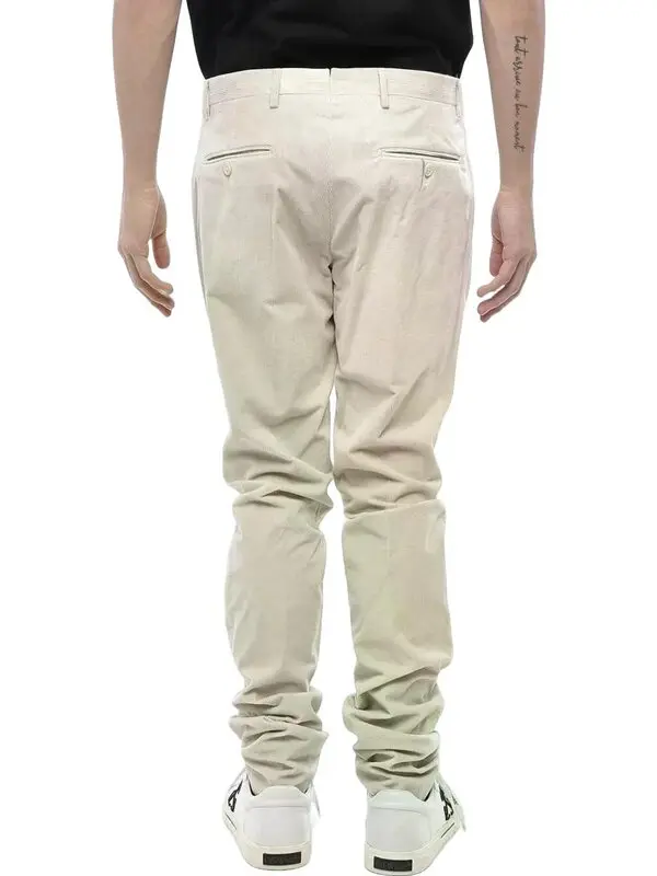 Corneliani Ribbed Velour Trousers - Neutrals