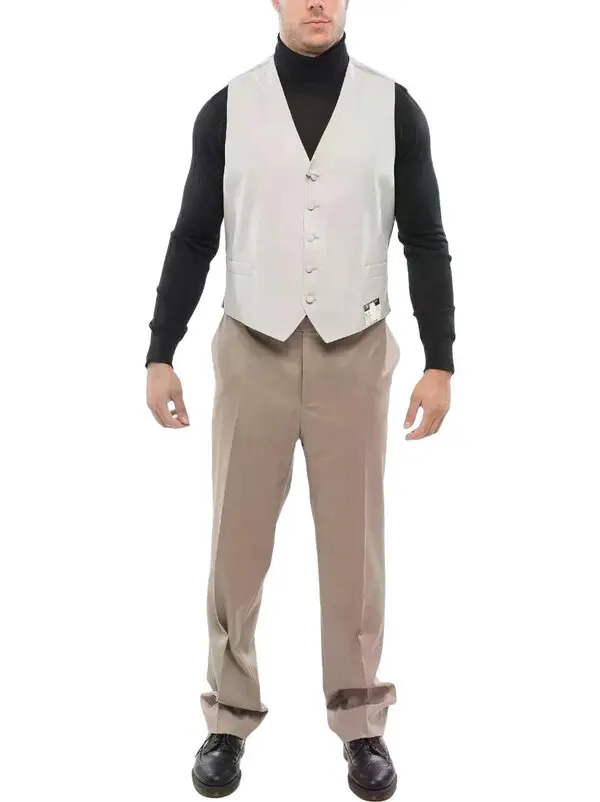 Corneliani Wool Waistcoat - Grey