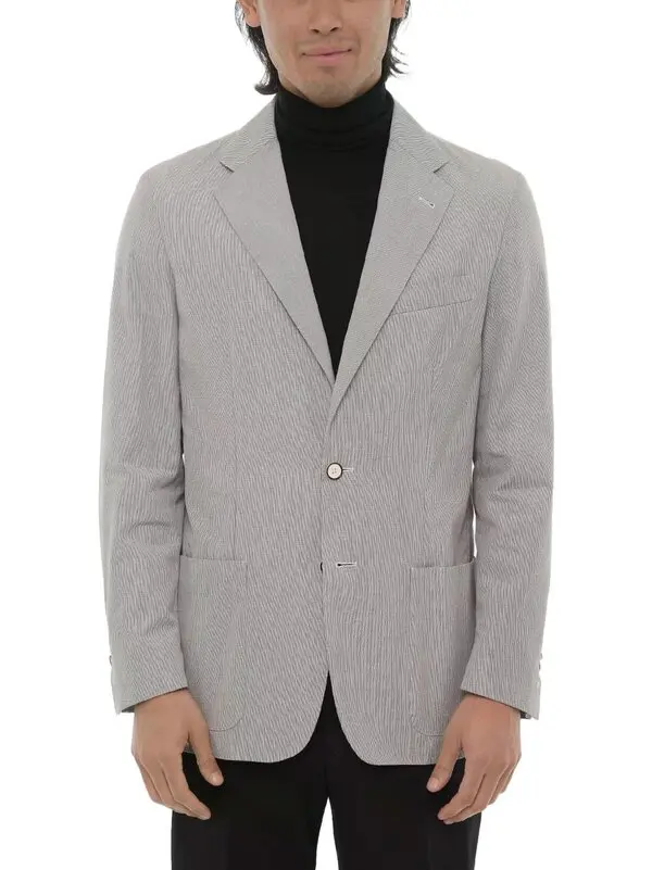 Corneliani Single-breasted Jacket - Grey
