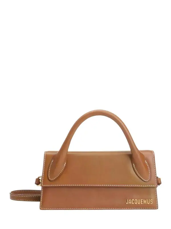 Jacquemus Le Chiquito Long Leather Tote Bag - Brown