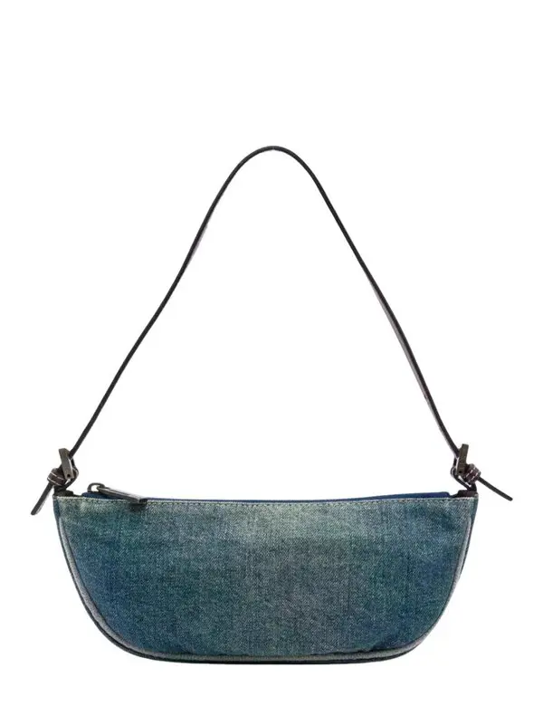 Fendi 2000-2010 Denim Shoulder Bag - Blue