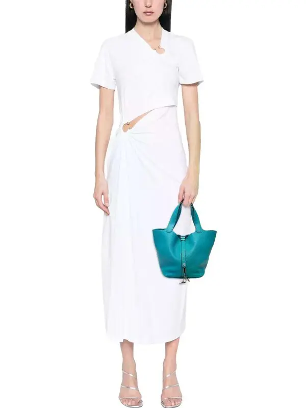 Hermès Clemence Picotin Lock 22 Handbag - Blue