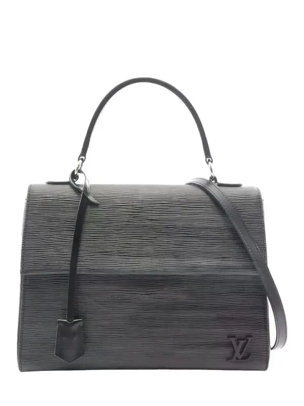 LOUIS VUITTON 2019 Epi Cluny Mm Satchel - Black