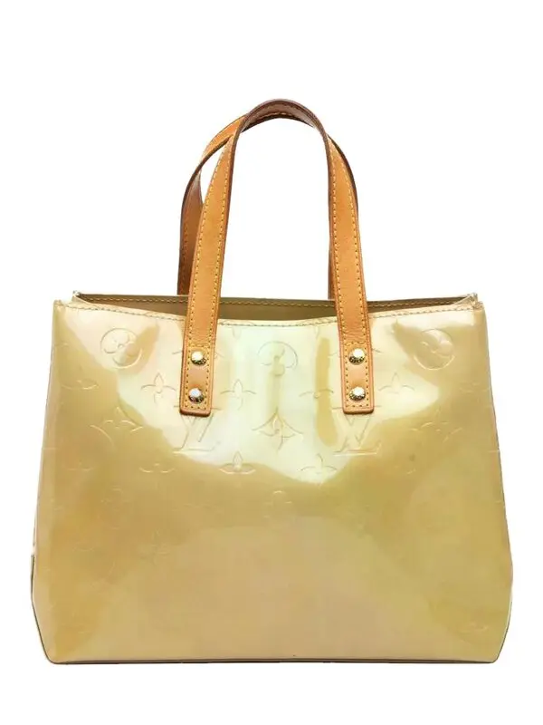 LOUIS VUITTON Monogram Vernis Reade Pm Handbag - Neutrals