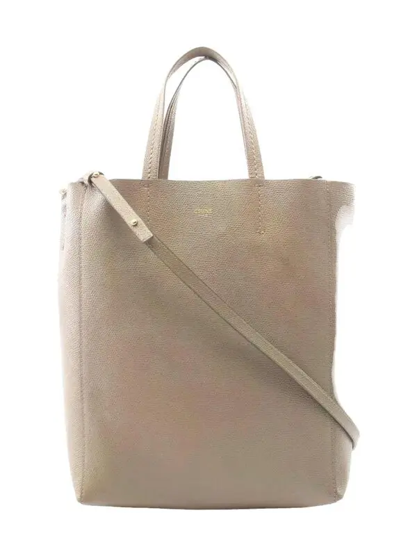 Celine Vertical Cabas Satchel - Neutrals