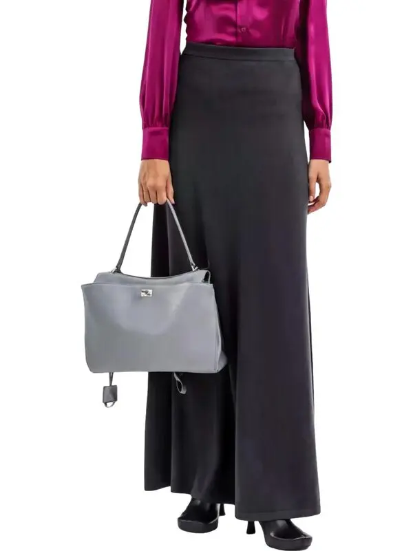 Balenciaga High-waisted Maxi Skirt - Grey