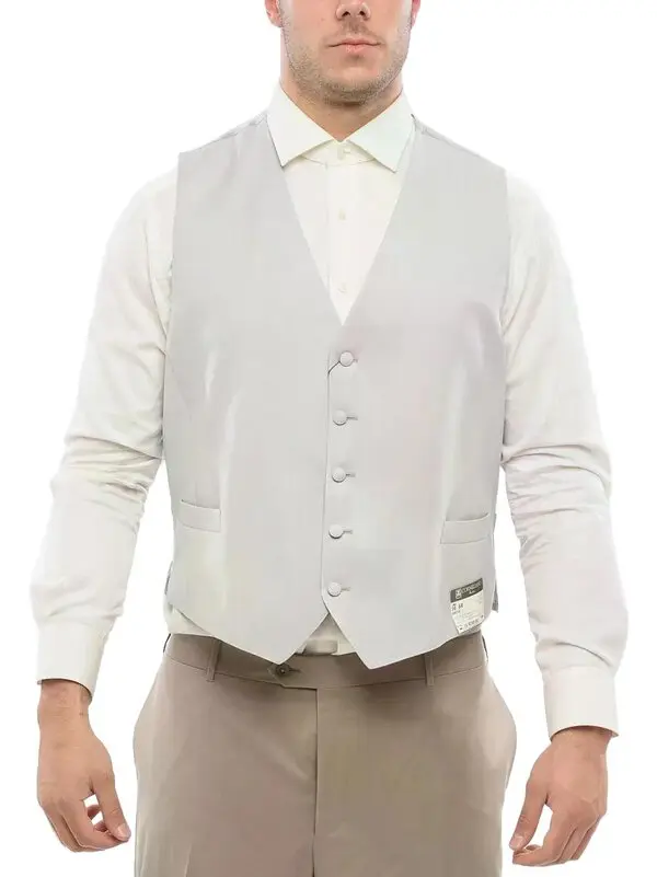 Corneliani Wool Waistcoat - Grey