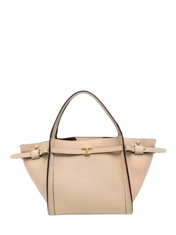 TOD'S T Timeless Tote Bag - Neutrals