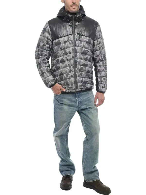Woolrich Tundra Camouflage Quilted Jacket - Grey