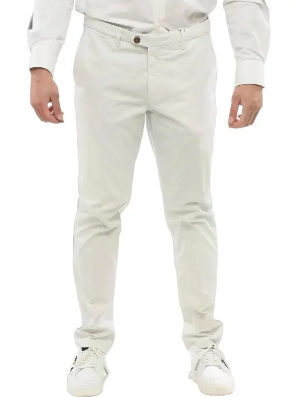 Corneliani Belt-loop Buttoned Trousers - Neutrals