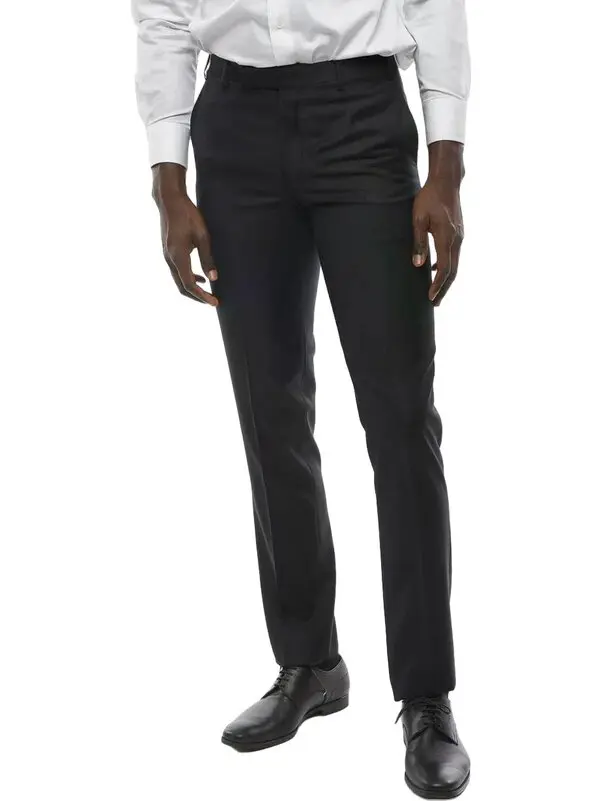 Corneliani Tailored Wool Trousers - Blue