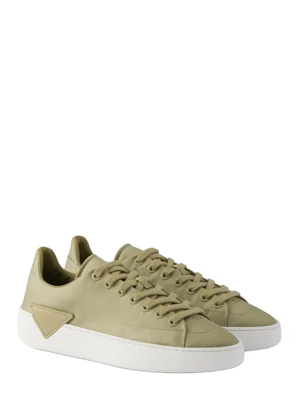 Prada Re-nylon Court Sneakers - Green