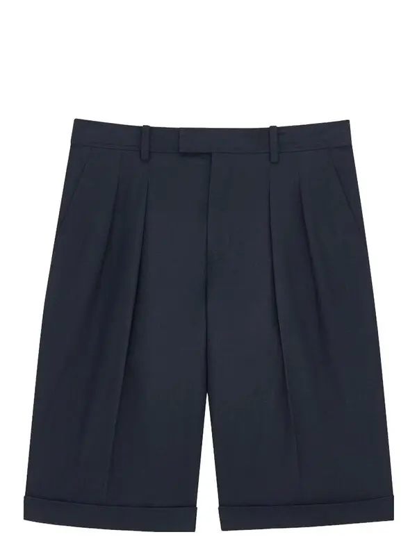Saint Laurent Tailored Bermuda Shorts - Black