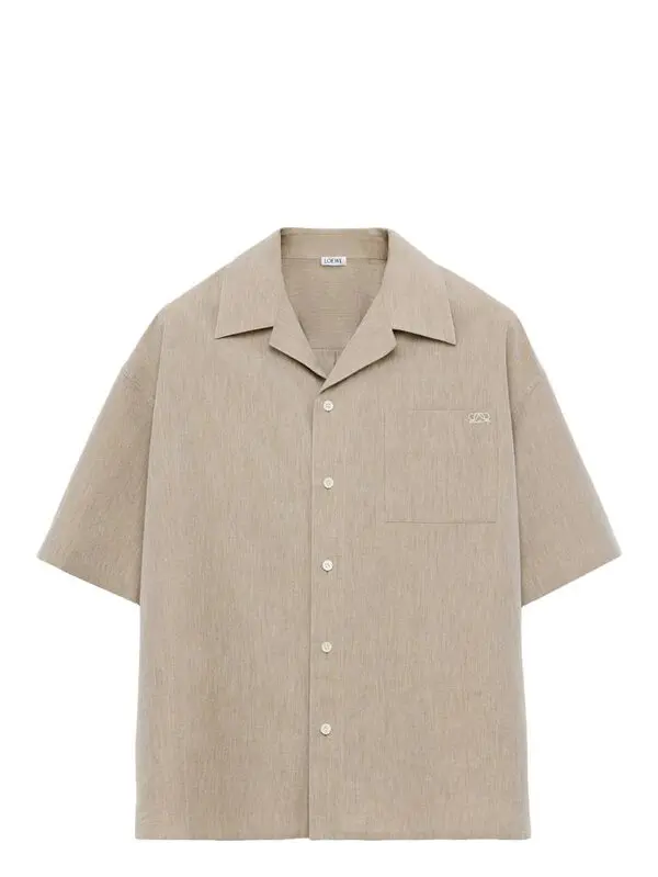 Loewe Short Sleeve Shirt - Beige