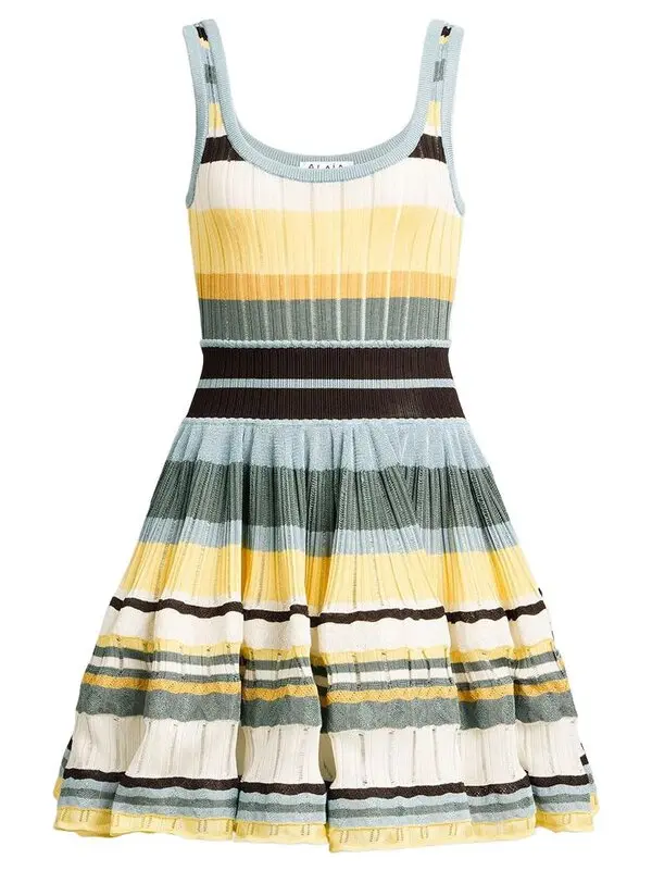 ALAÃA Alaïa Crinoline Dress - Multi