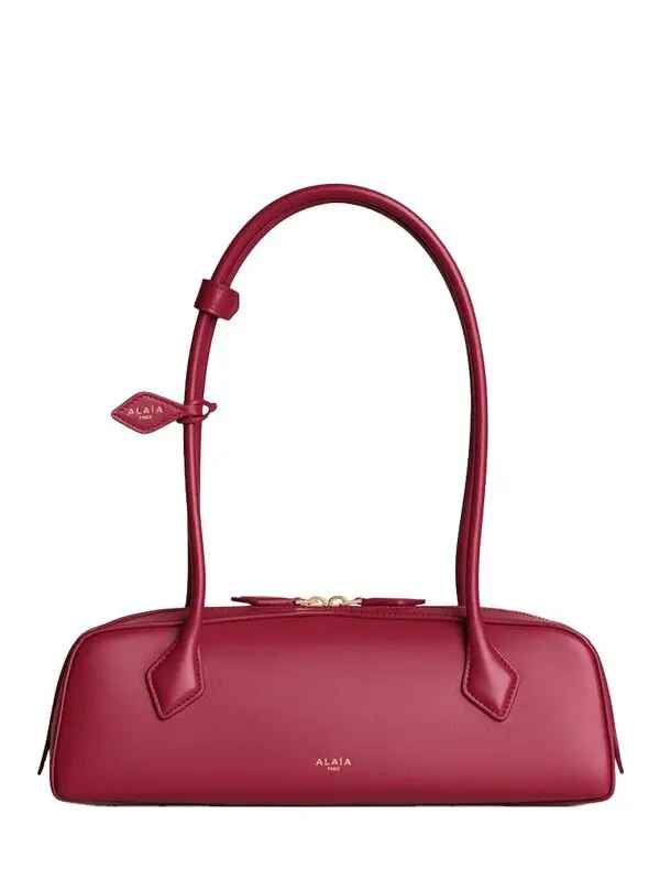 Alaïa Le Teckel Medium Bag In Calfskin - Red