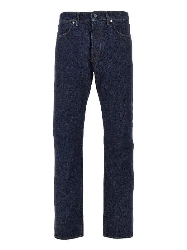 Stone Island Straight Fit Jeans - Blue