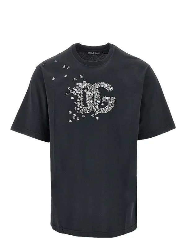 Dolce & Gabbana 3d Logo Print T-shirt - Black