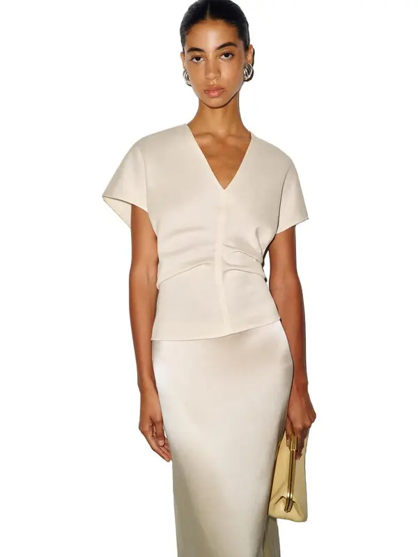 REFORMATION Ginie Top - Ivory