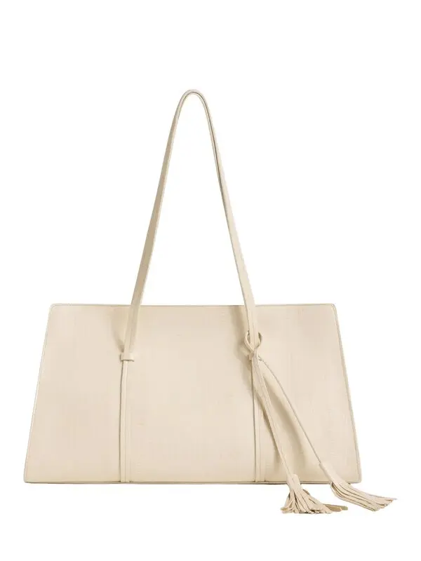 REFORMATION Elena Tote Bag - Ivory