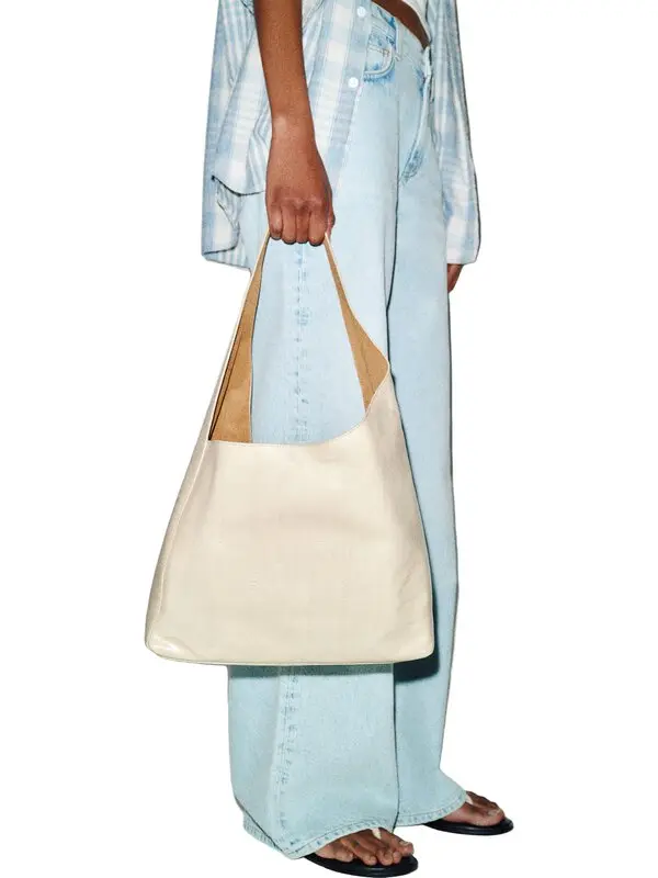REFORMATION Vittoria Minimal Tote - Ivory
