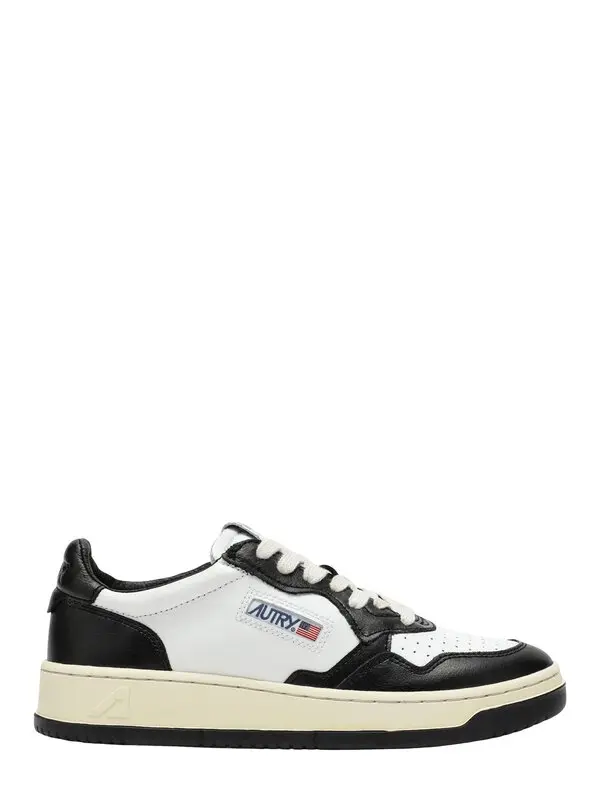 AUTRY Medalist Low-top Leather Sneakers - White