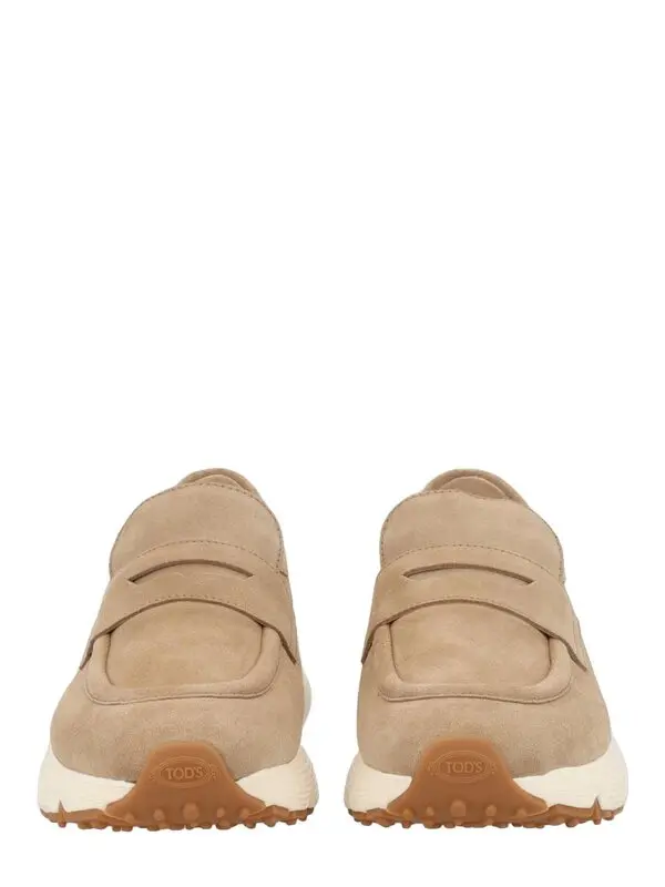 TOD'S Suede Loafers - Brown