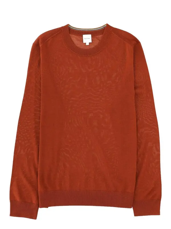 Paul Smith Merino Wool Sweater - Orange
