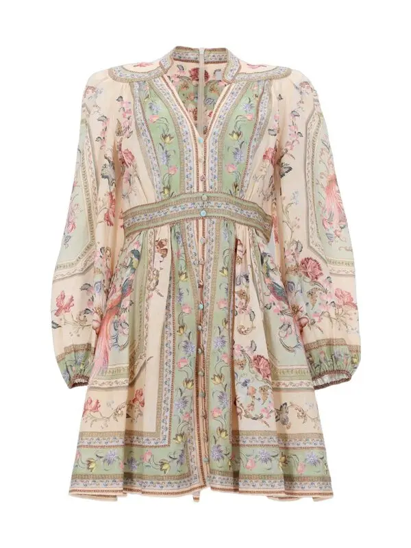 Zimmermann Mini Dress - Multicolor