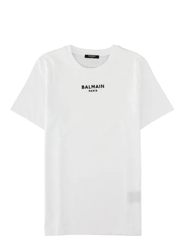 Balmain Embroidered Logo T-shirt - White