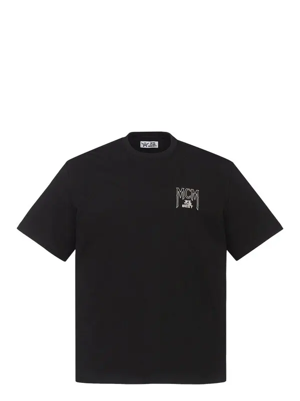 Mcm X We The Best Logo T-shirt - Black