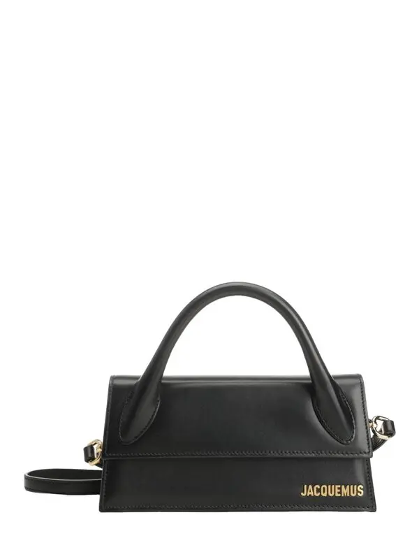 Jacquemus Le Chiquito Long Leather Bag - Black