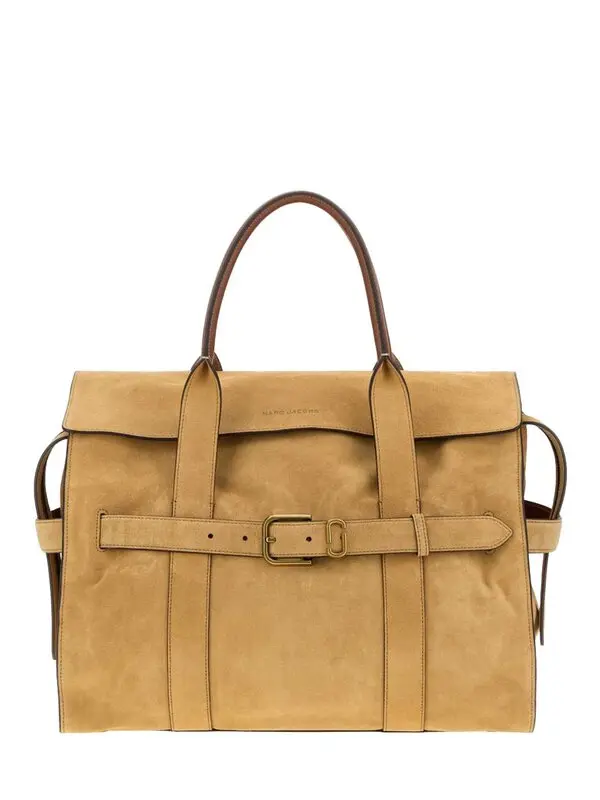 Marc Jacobs Suede Handbag - Sand
