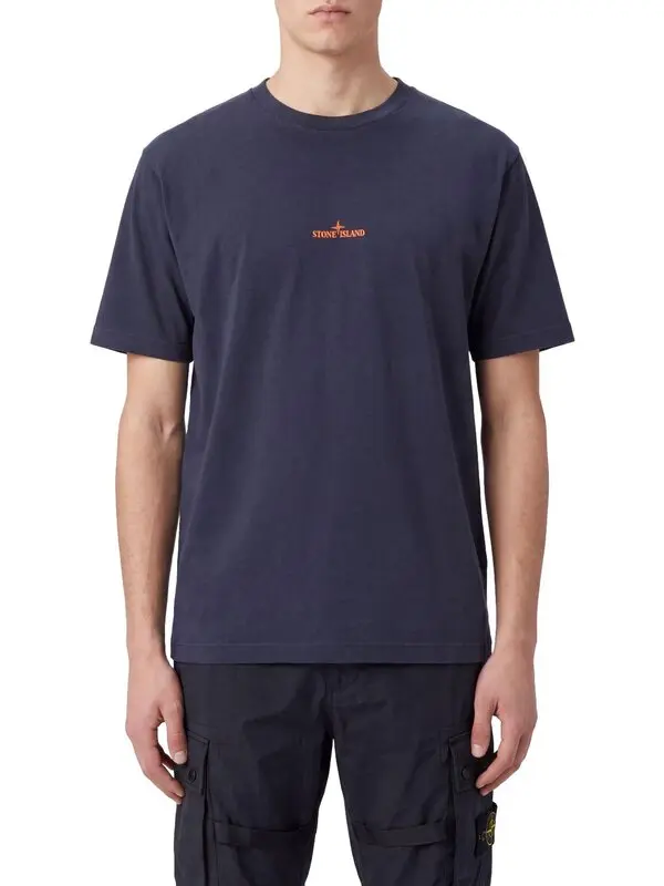Stone Island Graphic T-shirt - Blue